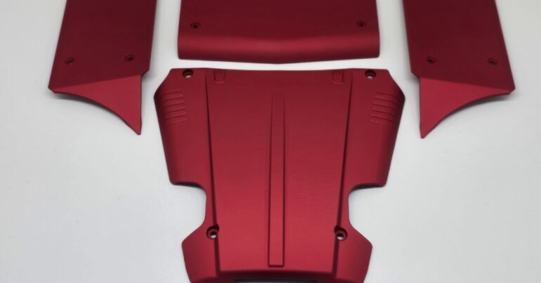 H-Tech Custom Products V2 Aluminum Body Panel Set for the Vanquish H10 ...