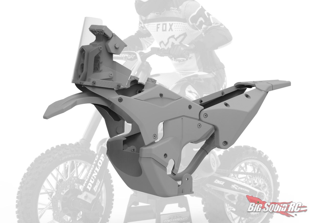 Knight Customs 3D-Printable MX Dakar Conversion Set for the Promoto-MX ...