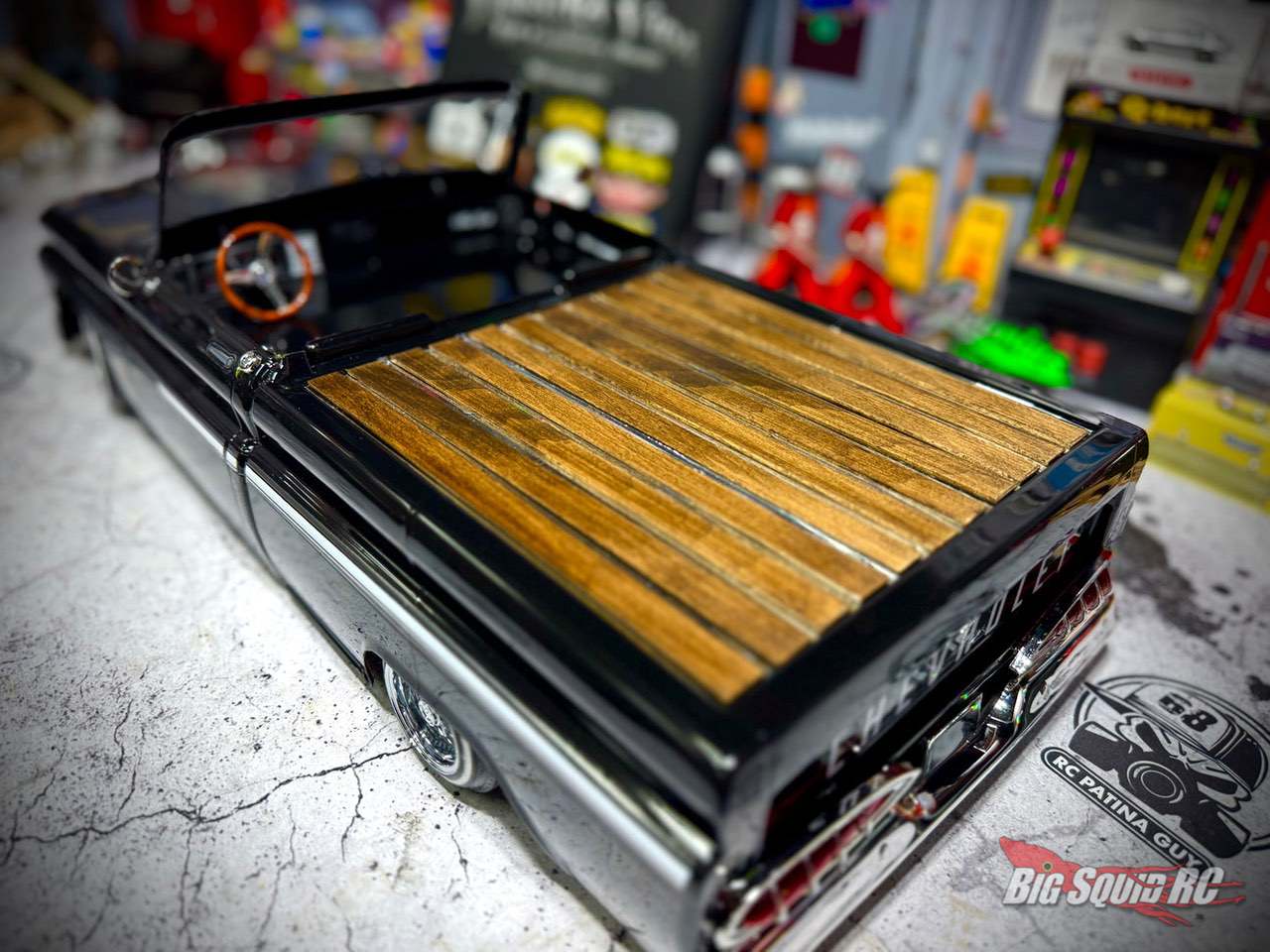Wooden Bed for the Kyosho 1966 C-10 from RC Patina Guy « Big Squid RC ...