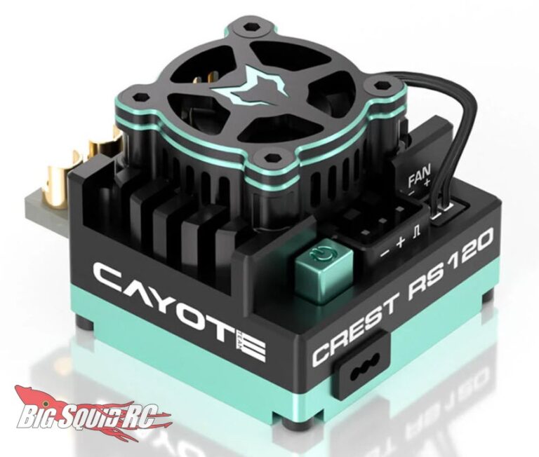 Team Cayote Crest RS 120 Stock Racing Brushless ESC « Big Squid RC – RC ...