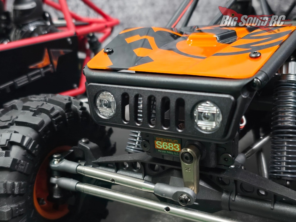H-Tech Custom Products Aluminum Grille for the Axial Capra « Big Squid ...