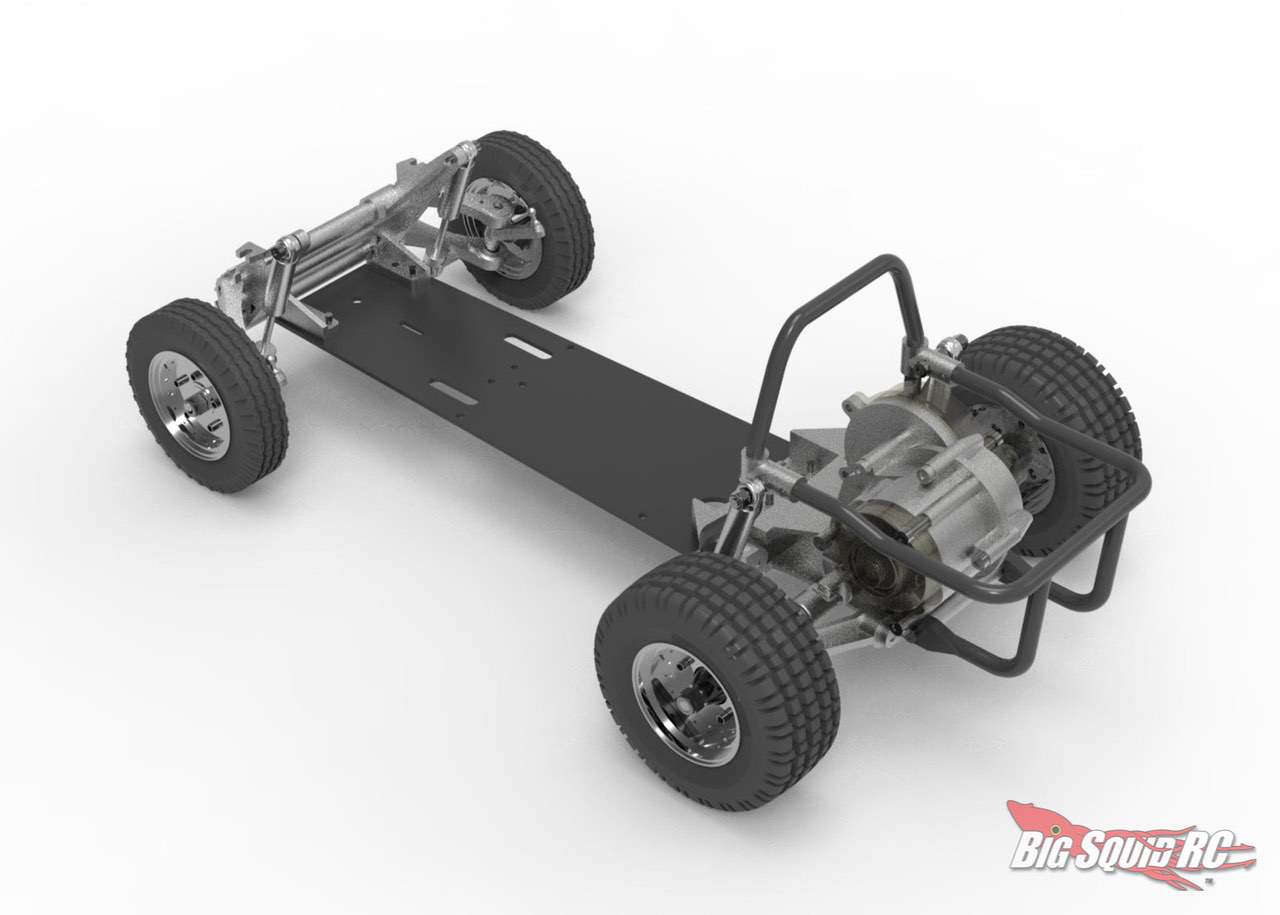 Knight Customs 3D-Printable Display Chassis for the Tamiya SRB Chassis ...