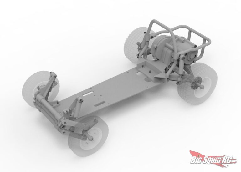 Knight Customs 3D-Printable Display Chassis for the Tamiya SRB Chassis ...