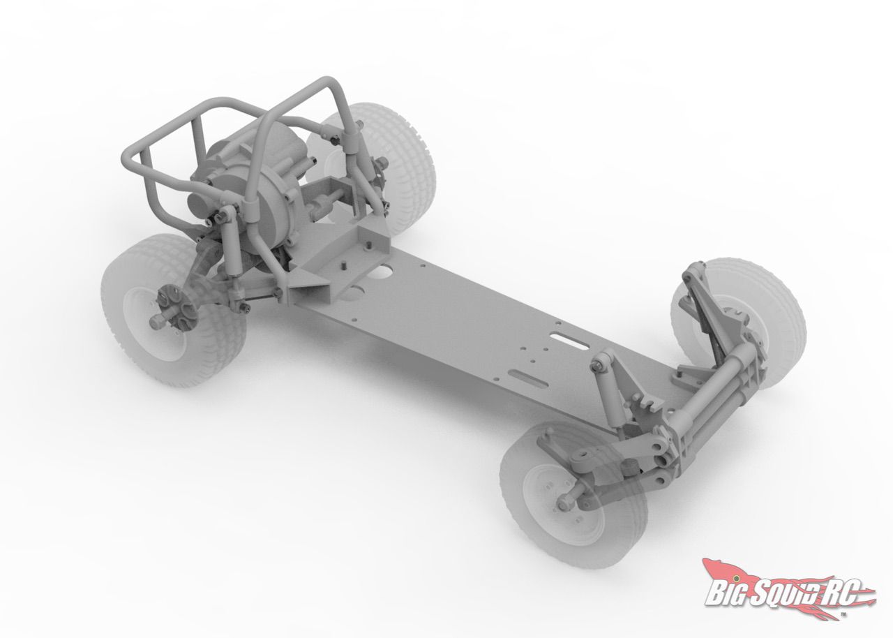 Knight Customs 3D-Printable Display Chassis for the Tamiya SRB Chassis ...