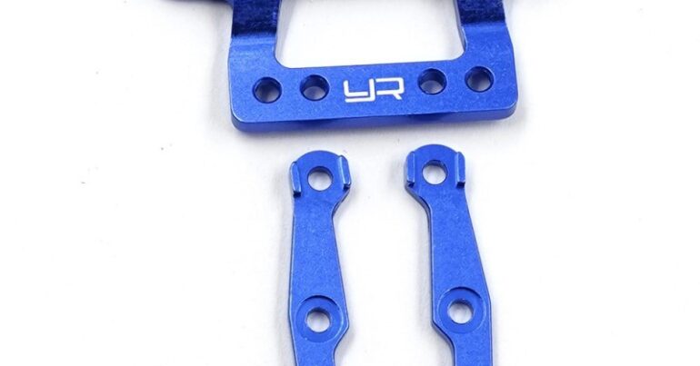 Yeah Racing Aluminum Front and Rear Body Mount Set for the Team ...