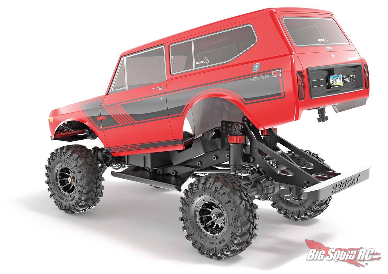 Small Crawler Power Boost: Redcat Ascent-18 Scout II Brushless RTR ...