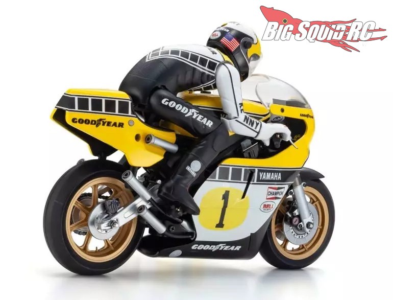 Kyosho 1/8 Yamaha 1978 YZR500 Hanging On Racer Series Motorcycle Kit « Big Squid RC – RC Car and ...