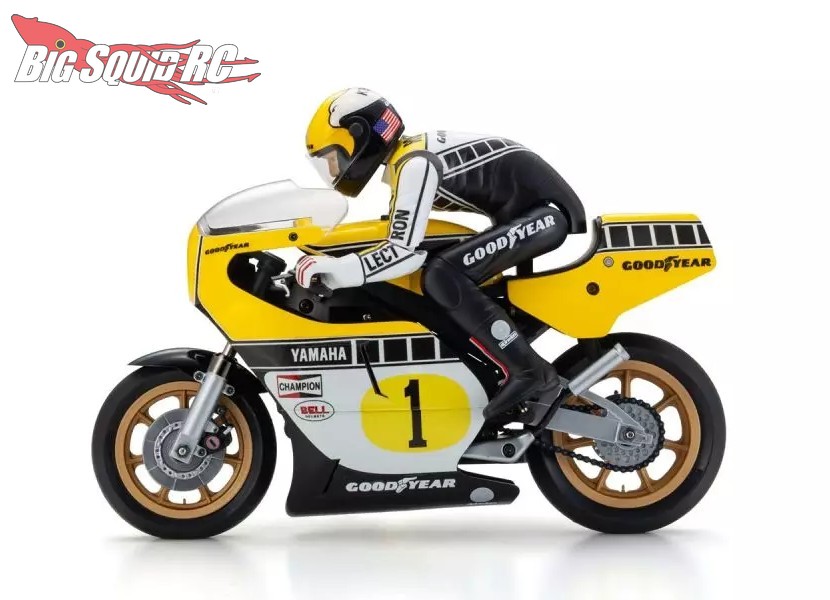 Kyosho 1/8 Yamaha 1978 YZR500 Hanging On Racer Series Motorcycle Kit ...
