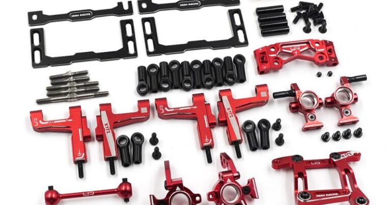 Yeah Racing Aluminum Essentials Upgrade Kit for the Kyosho Fazer D2 ...