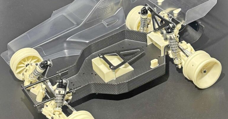 Fan RC 1/10 Carbon Tub Vintage Buggy Kit « Big Squid RC – RC Car and ...