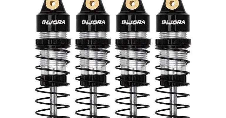 Injora 35mm Aluminum-bodied, Oil-filled Shocks for the Redcat Ascent-32 ...