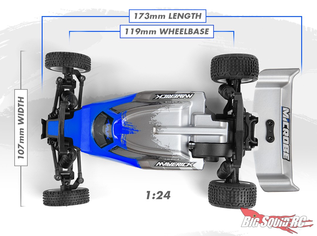 Maverick RC 1/24 Microbe 2WD Buggy RTR « Big Squid RC – RC Car and ...