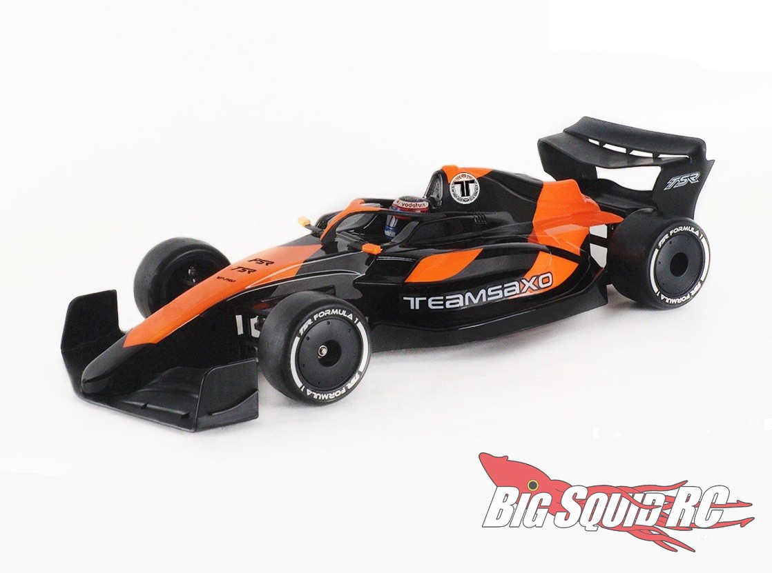 Team Saxo 1/10 F1 Clear Body with Helmet, Halo and Mirrors « Big Squid ...