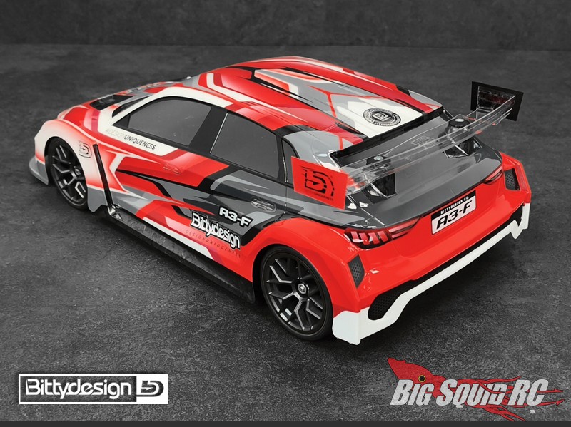Bittydesign 1/10 A3-F Clear Body For FWD Cars « Big Squid RC – RC Car ...