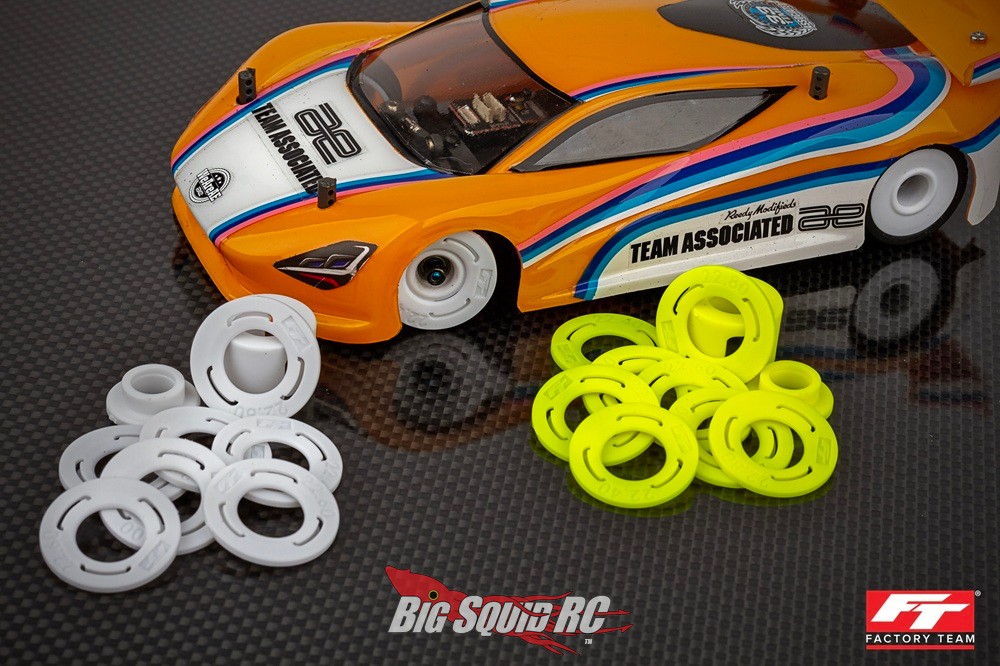 Team Associated Factory Team Sidewall Wheel Flanges for RC28R Front ...