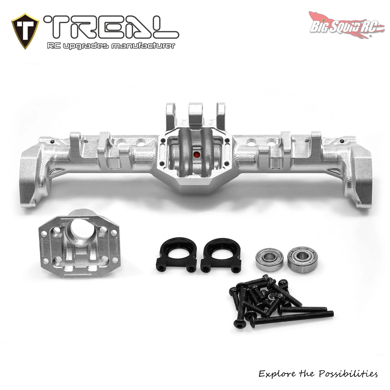 Treal Aluminum Front and Rear Portal Axle Housings for the Vanquish VRD ...